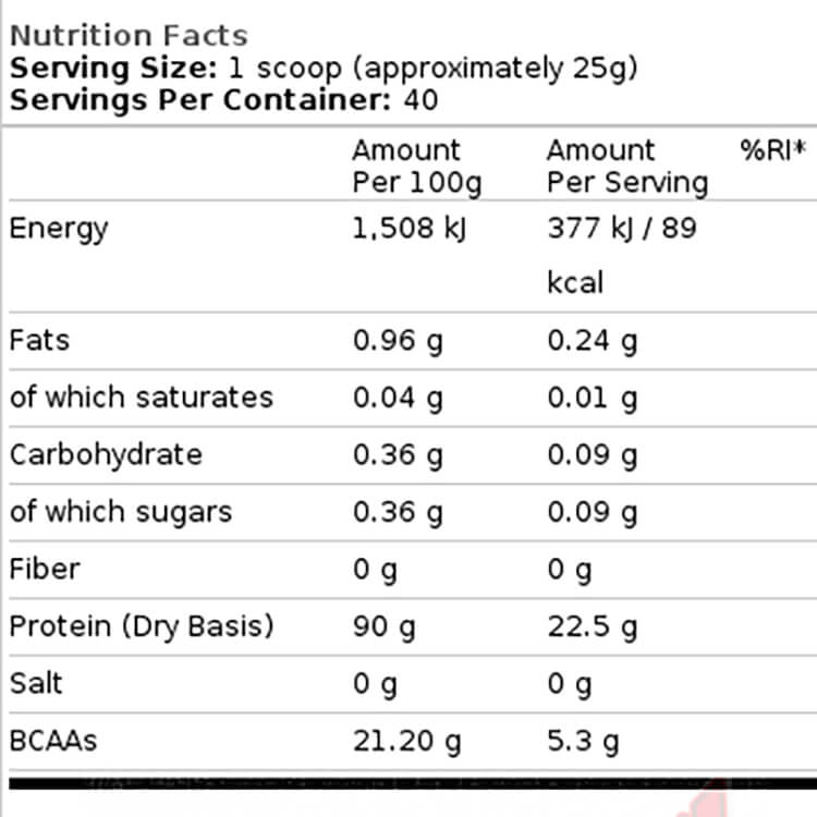 Applied Nutrition ISO-XP Whey Protein Isolate 1kg | Shapeshifter Nutrition
